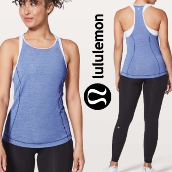 lululemon athletica | Tops | Lululemon Time To Sweat Racerback Tank 6 ...